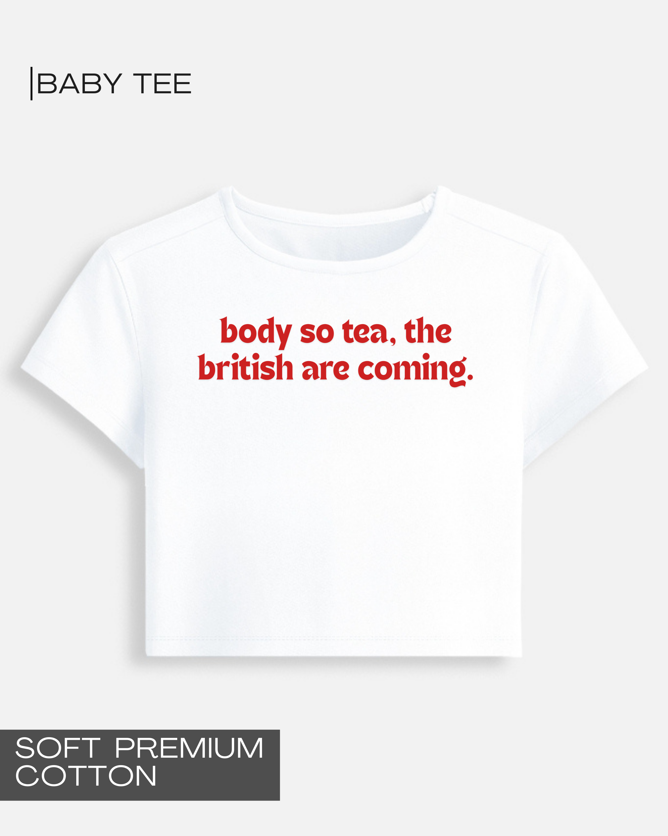 Body So Tea - Premium Cotton Baby Tee – Untamed Saints