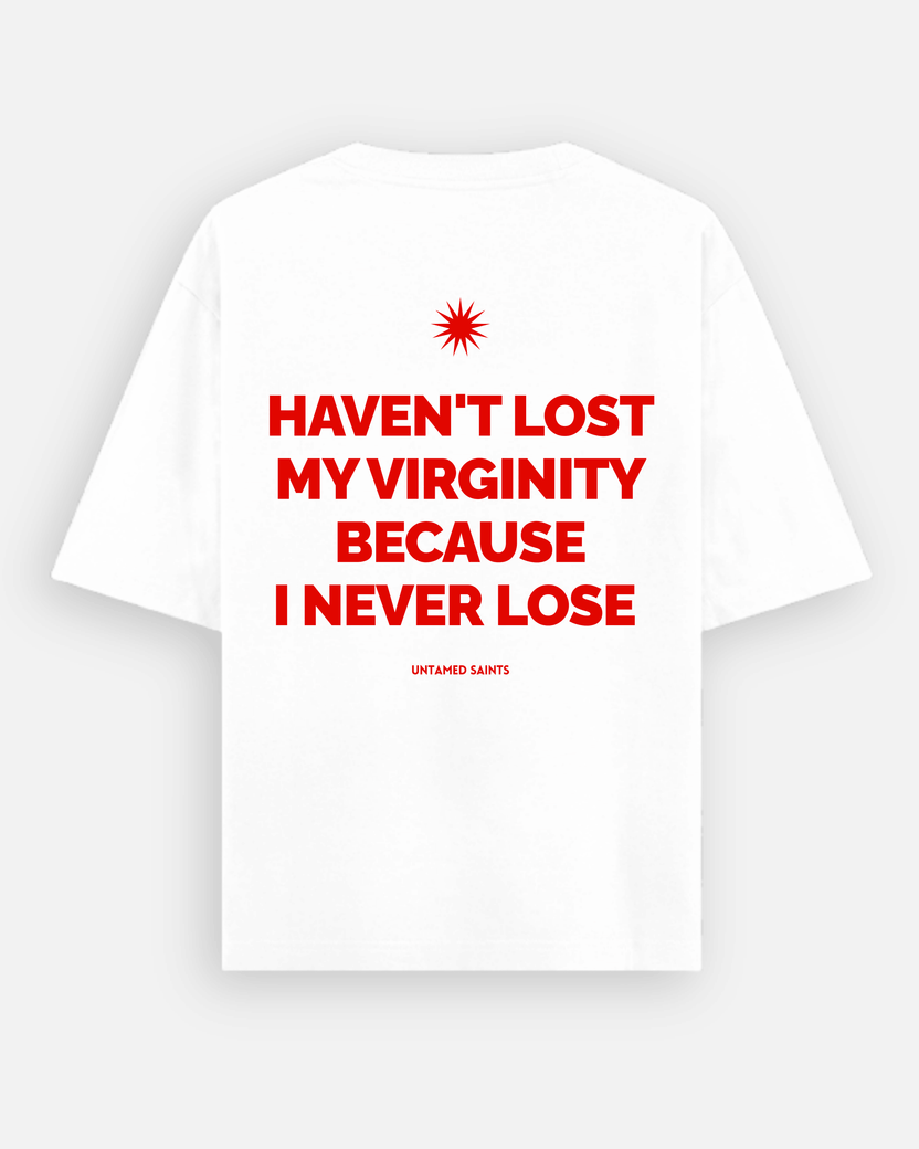 Never Lose - Premium Unisex Oversized T-Shirt – Untamed Saints